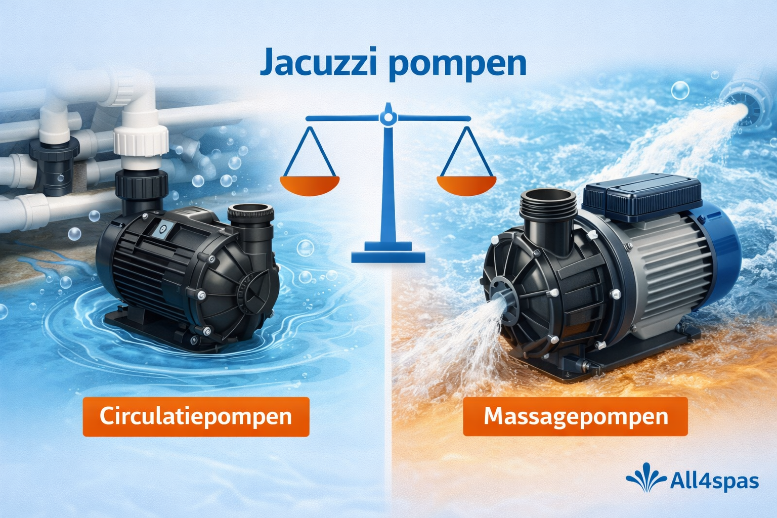 Jacuzzi pomp: verschil tussen circulatiepompen en massagepompen ...
